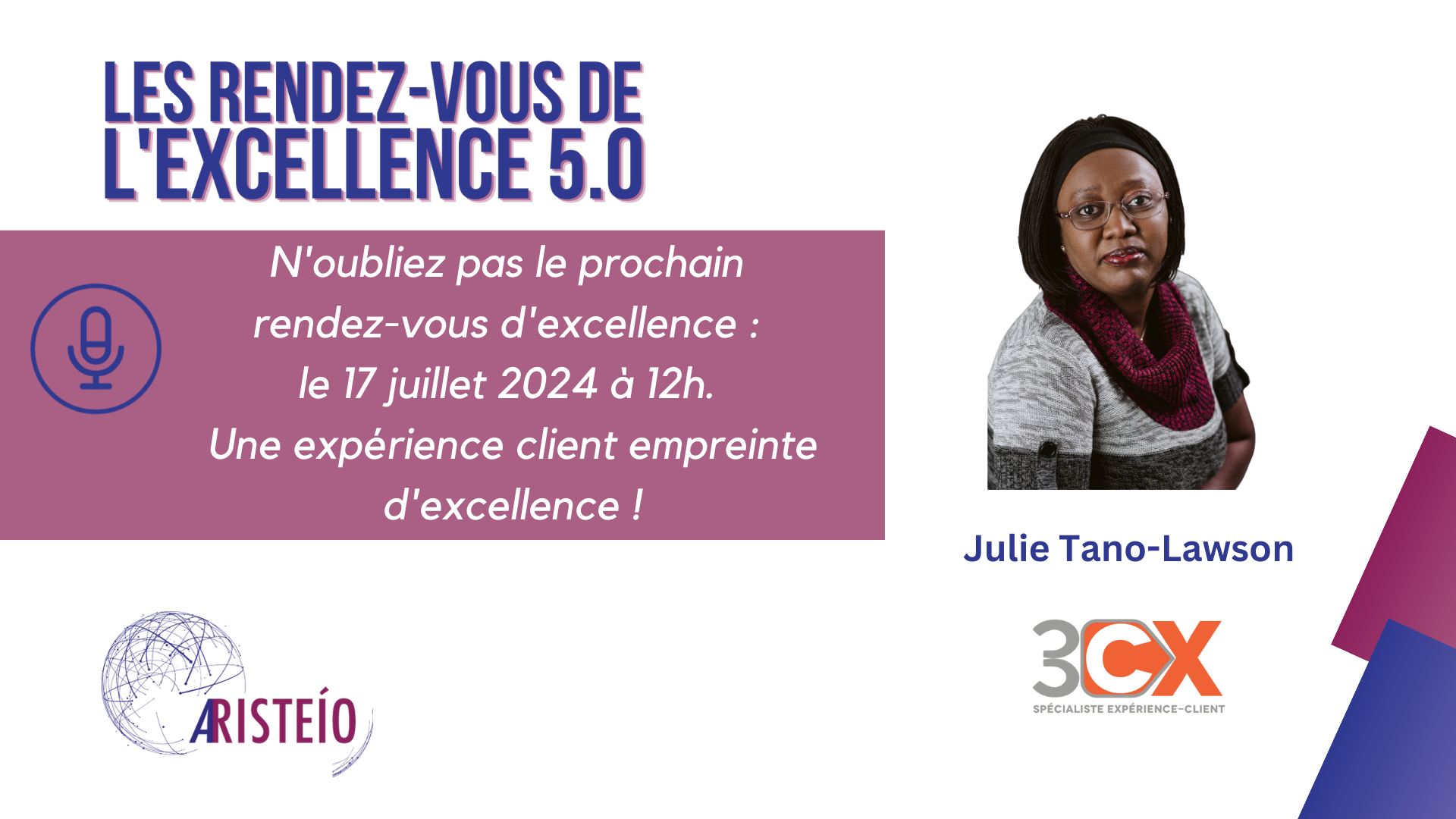 S1.E12 – Excellence 5.0 –Une expérience client empreinte d'excellence ...